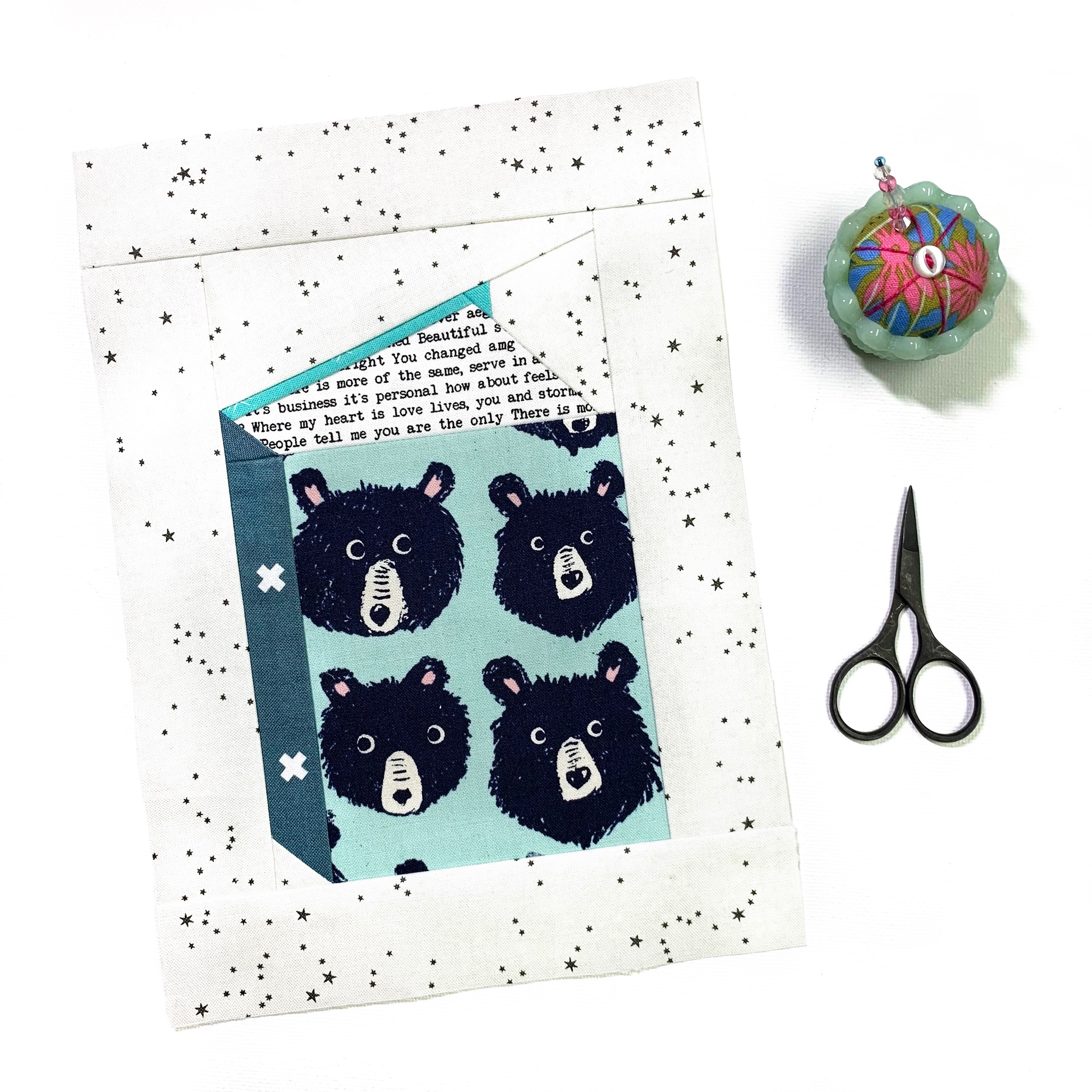 Tall Tales Quilt Block FPP Pattern - QuiltWithKate