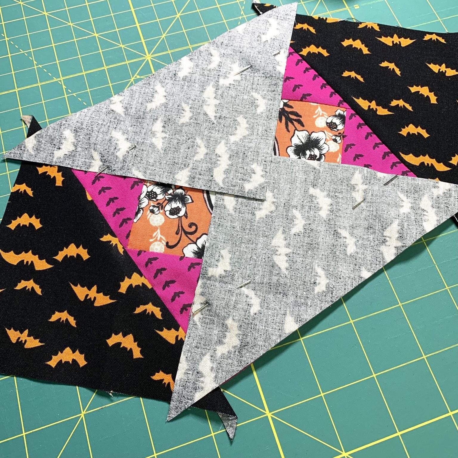 Spooky Economy Blocks - QuiltWithKate